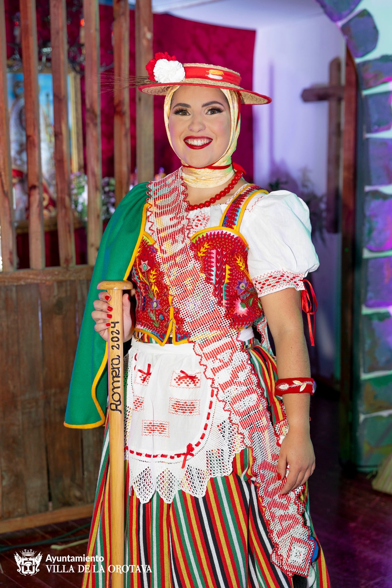 Beatriz Santos López, Romera Mayor de las Fiestas Patronales de La ...