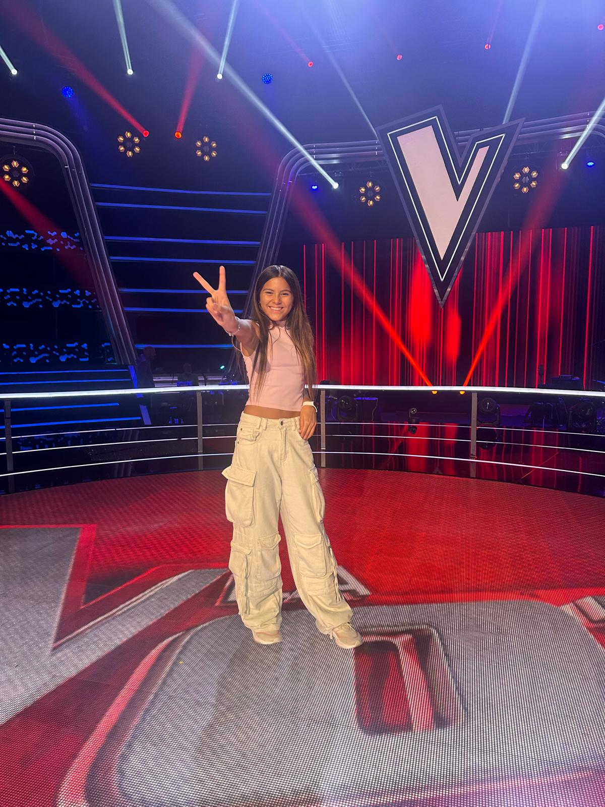La adejera Isabella Tapia entra en La Voz Kids España 2025 con una ...